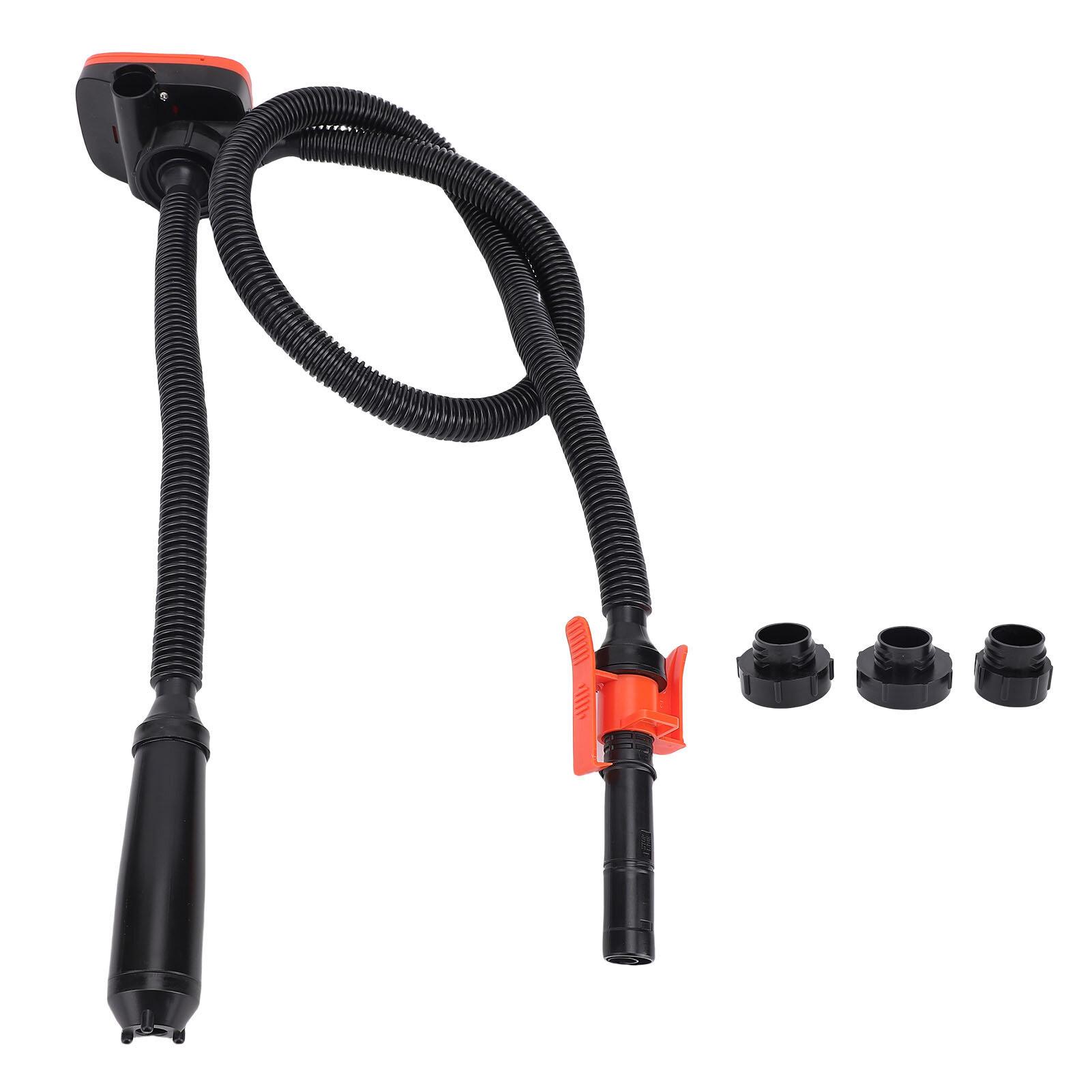 Топливонасос для Перекачки Топлива 2,4 GPM с Форсункой Портативный Электрический Сифон Удлиненный Шланг для подачи Бензина Derv