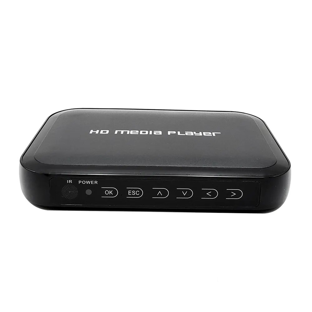 HD Player Mini Full 1080P 264 MKV HDD -Совместимый Медиаплеер Center USB OTG SD AV TV RMVB HDDM3 (Вилка Европейского Стандарта)