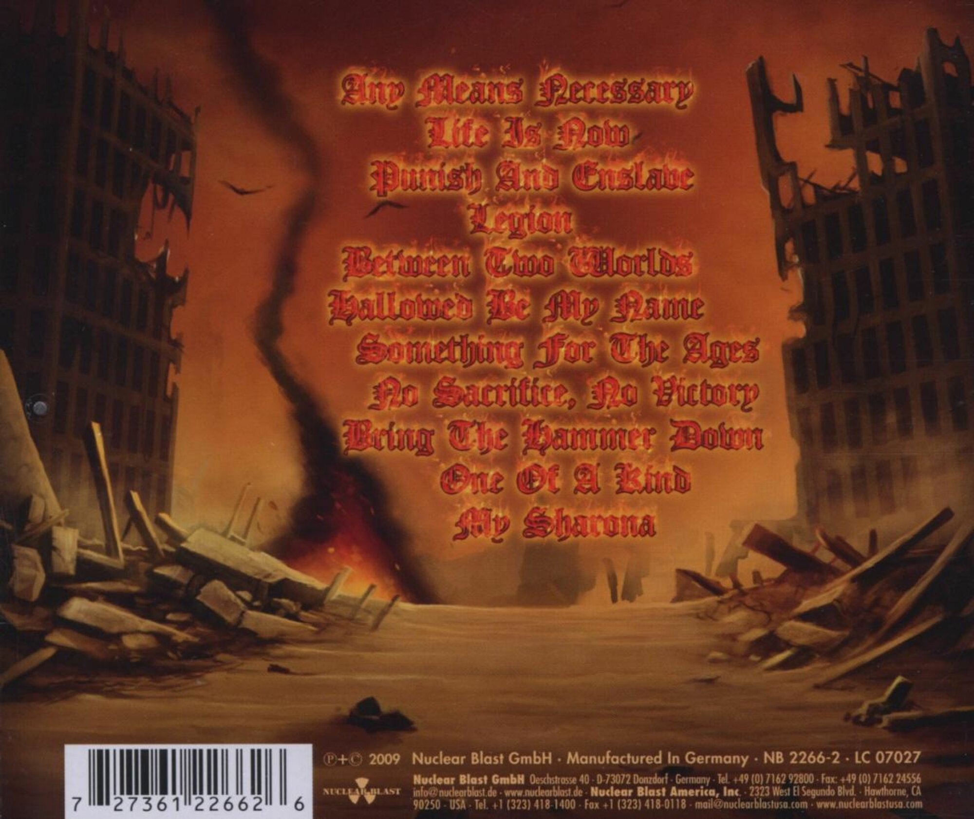 Компакт-диск Hammerfall - No Sacrifice, No Victory (1 CD) — фото 1