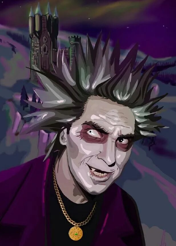 Алмазная Мозаика "Король И Шут" 40*50 См, Безрамная, Идеальна Для Дома, Украшения, Подарков.