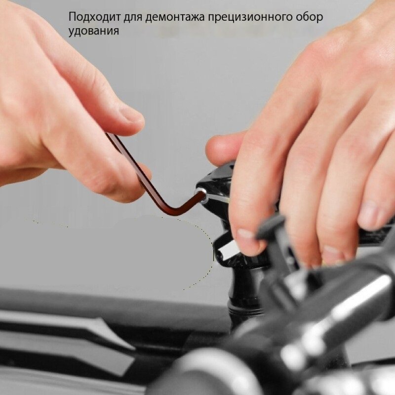 Набор шестигранных ключей, Г-образный набор из 8 предметов, мини-модель [0,7~4 мм]