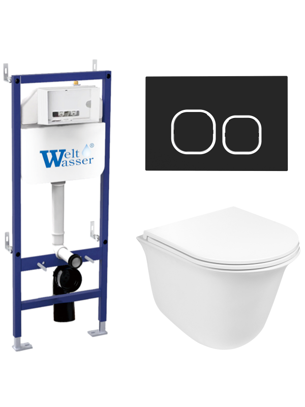 WeltWasser Комплект BAMBERG 460 + TELBACH 004 GL-WT + BAMBERG BL WeltWasser
