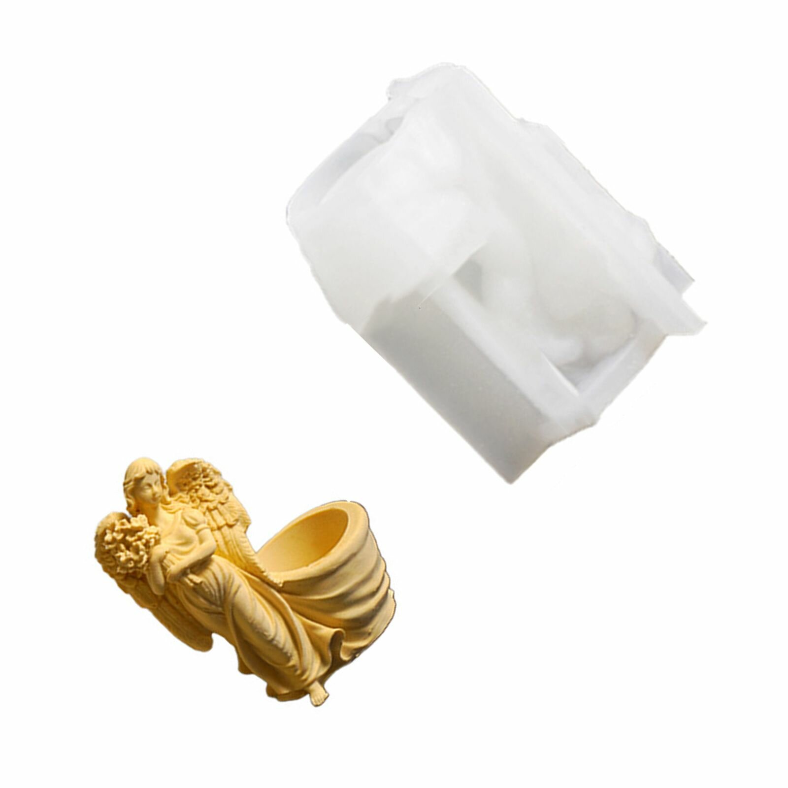 Силиконовая форма для вазонов с суккулентами подставка ручек