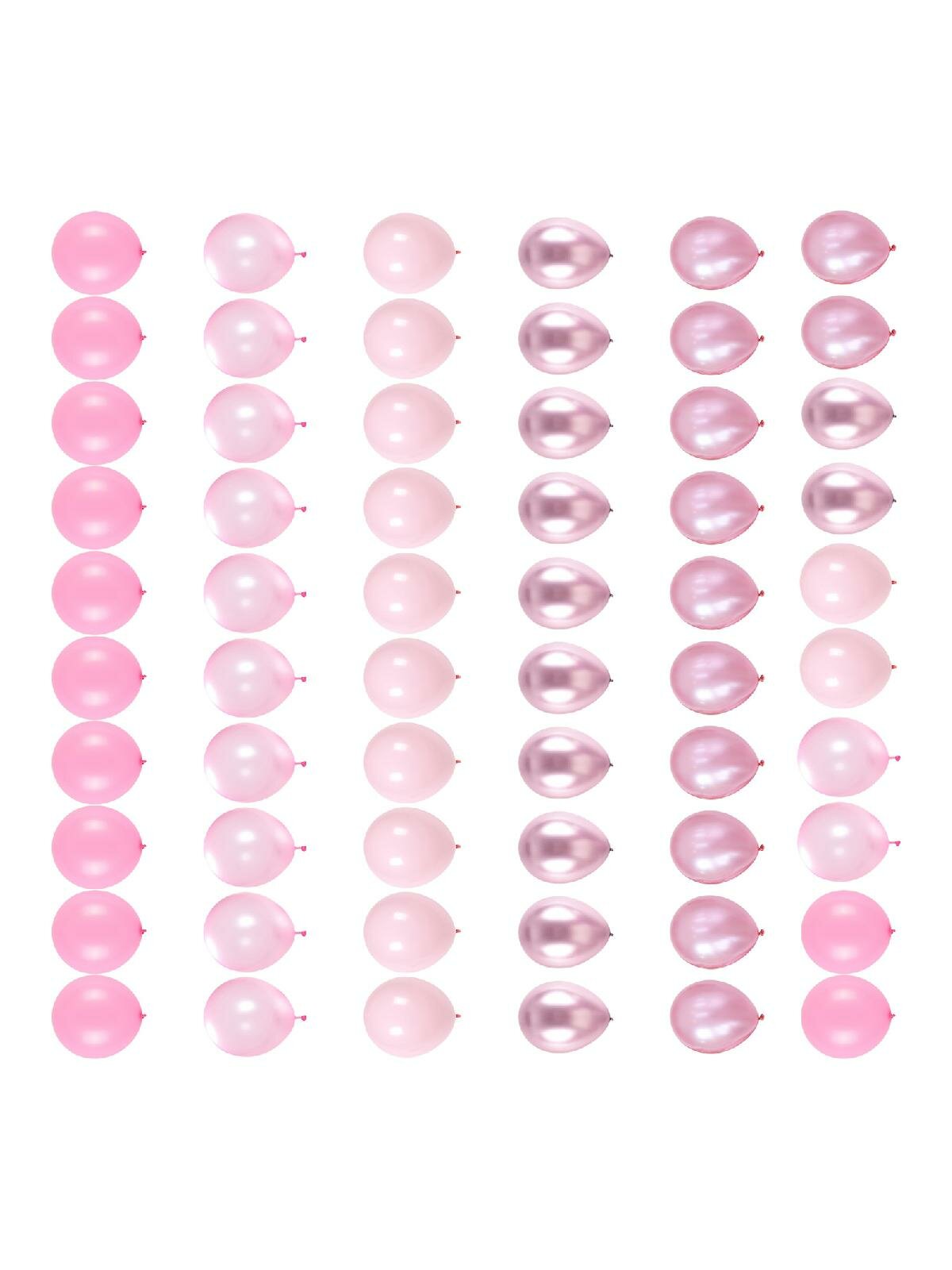 1 комплект розовых шаров для детского душа, дня рождения, фонов для фотографий, декоров