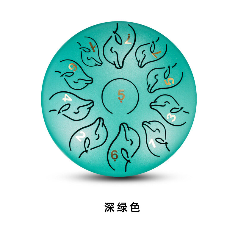 15-тонный D-клавишный эфирный барабан Wangyou, стальной язычковый барабан Wuyou, ударный инструмент, цветной пустой барабан с ручной пластиной