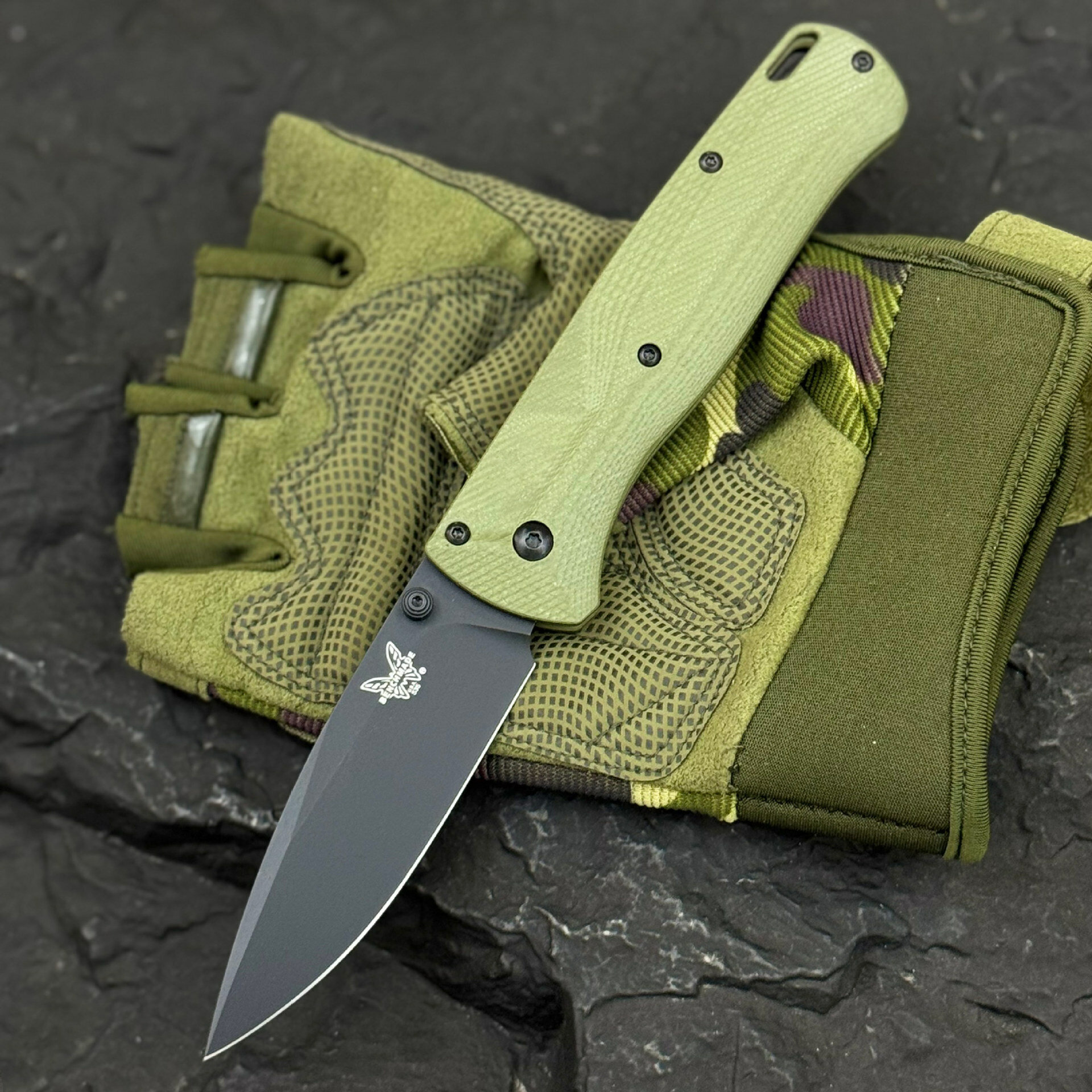 Складной нож Butterfly 535 для активного отдыха, сталь 440c, ручка из G10, высокая твердость, острый EDC тактический складной нож