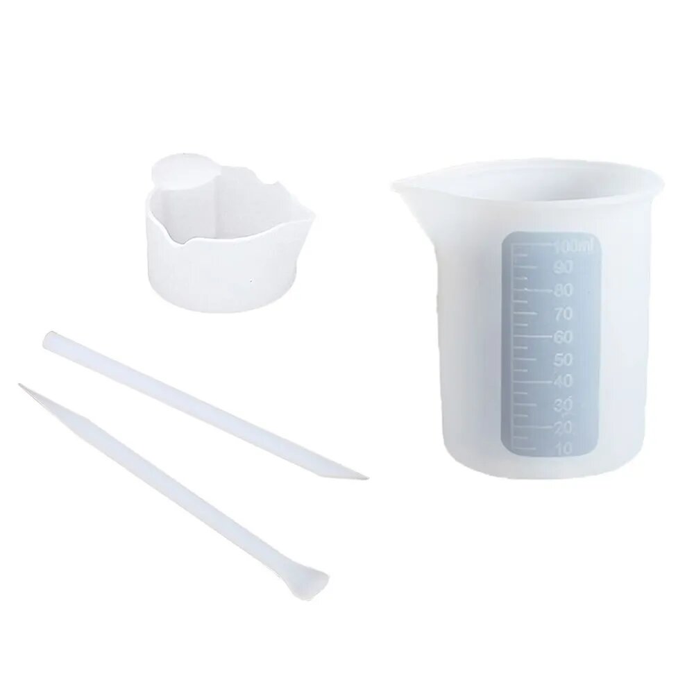 Многоразовый набор инструментов для литья ювелирных изделий из УФ-эпоксидной смолы DIY Crafts с антипригарным силиконовым покрытием