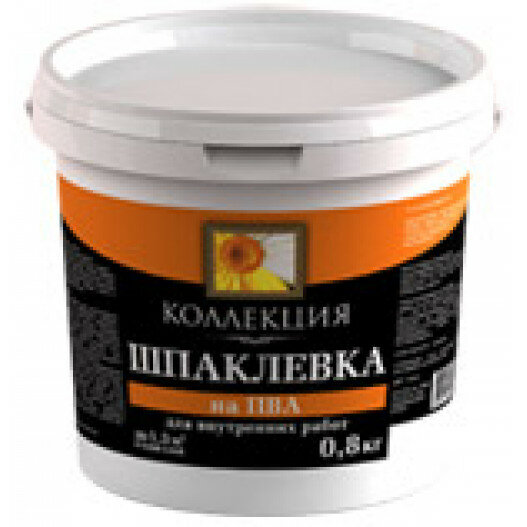 Шпатлевка 0.8КГ на ПВА стакан ижевск