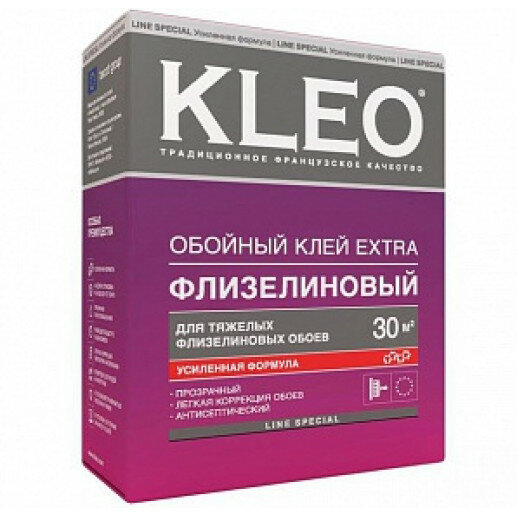 Клей для обоев клео EXTRA 35 Д/флизилиновых