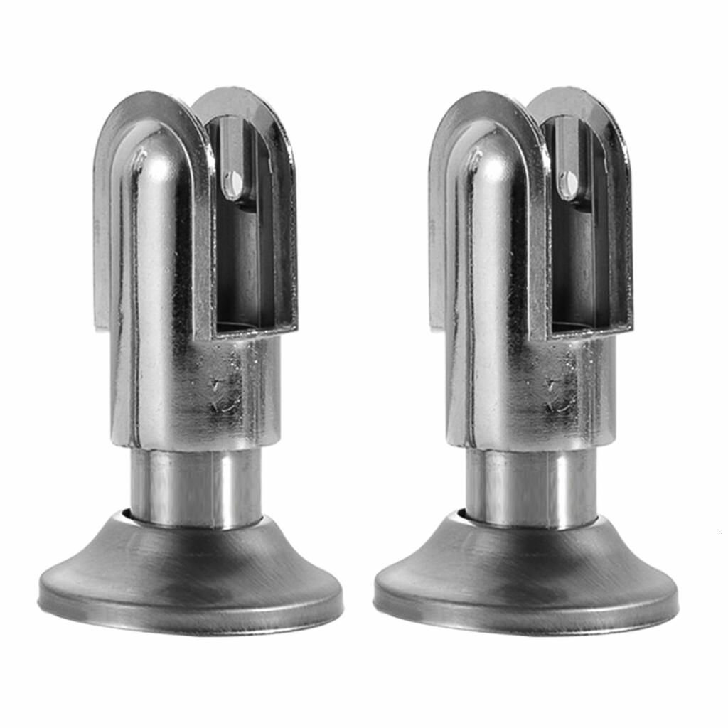 Крепеж для перегородок общественного туалета, 2 шт, 6 cm - Сплав