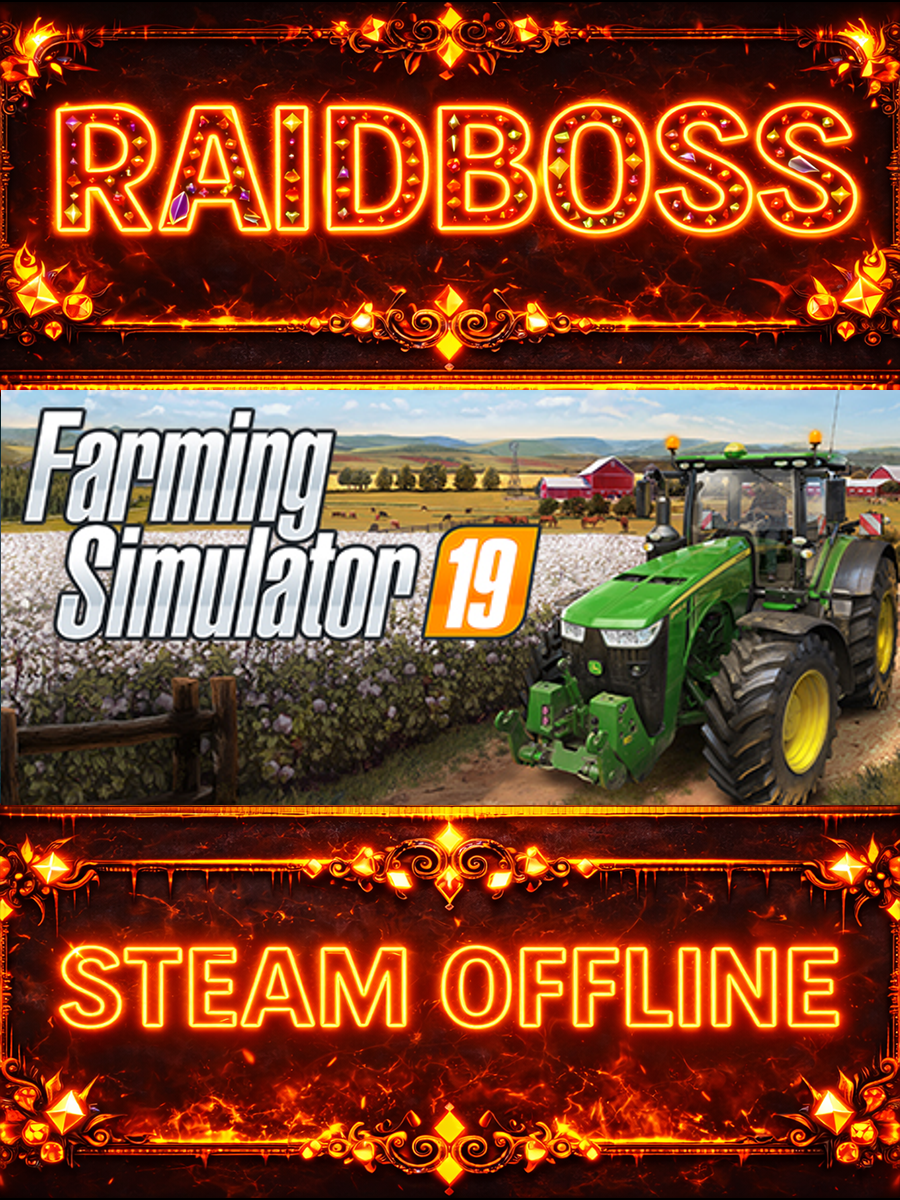 Farming Simulator 19 игра на аккаунте для ПК с OFF активацией для Steam (PC) РФ + СНГ