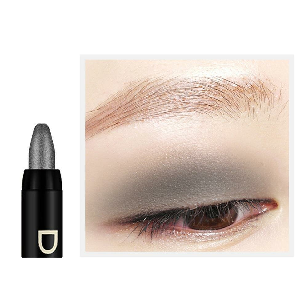 Long lasting Eyeshadow Stick Eye Makeup Compact Design Rotating Eyeshadow Stick Glitter Delicate Texture Waterproof Lying Silkworm Pencil Beginner