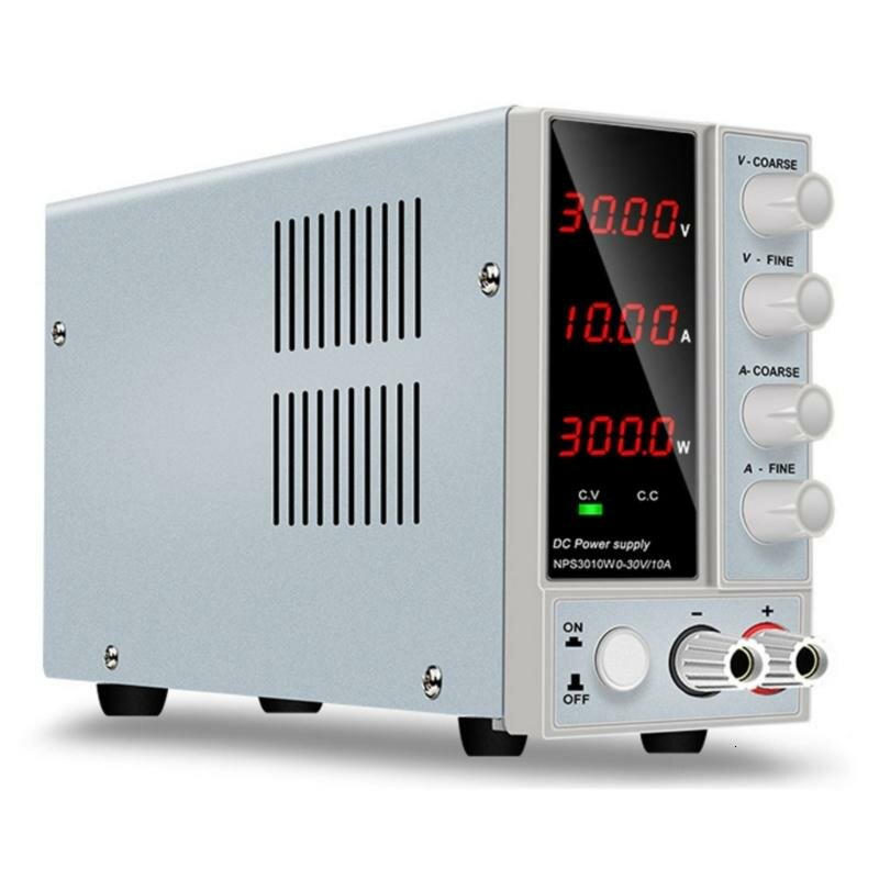 Регулируемый источник питания 0-120 В, 0-10 А, Белый - 120V3A