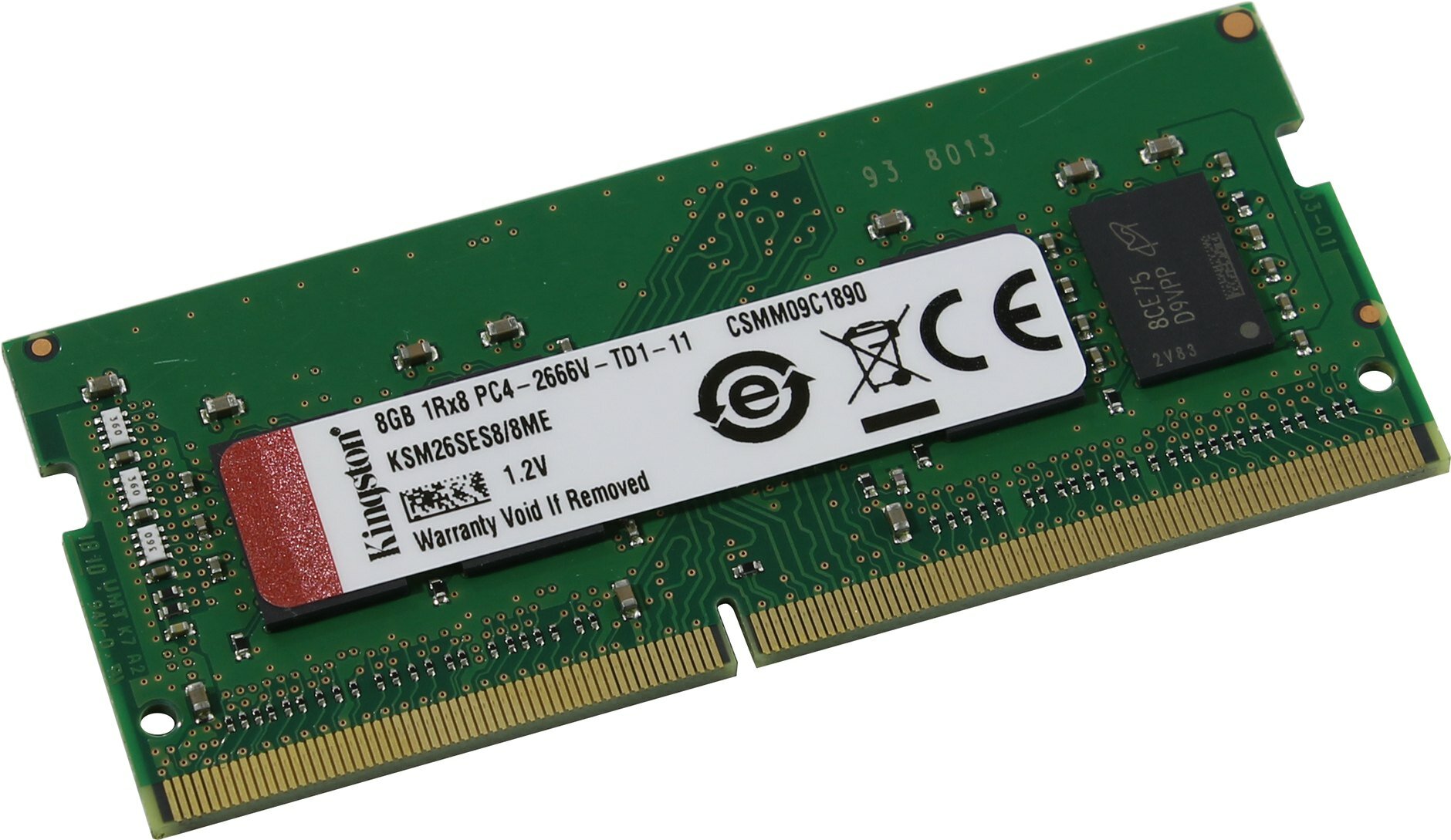 Оперативная память SODIMM Kingston 8 ГБ 2666 Б/У