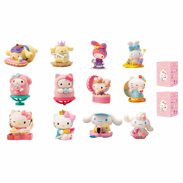 POP MART Sanrio Character Family Beauty Collection Mystery Boxes Single Mystery Box/Whole Box 12 Pcs null