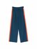 Брюки PATRIZIA PEPE Striped fluid trousers, размер 40, blue