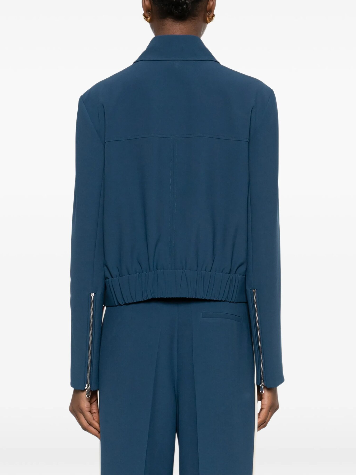 Куртка PATRIZIA PEPE Twill cargo jacket, размер 40, blue — фото 1