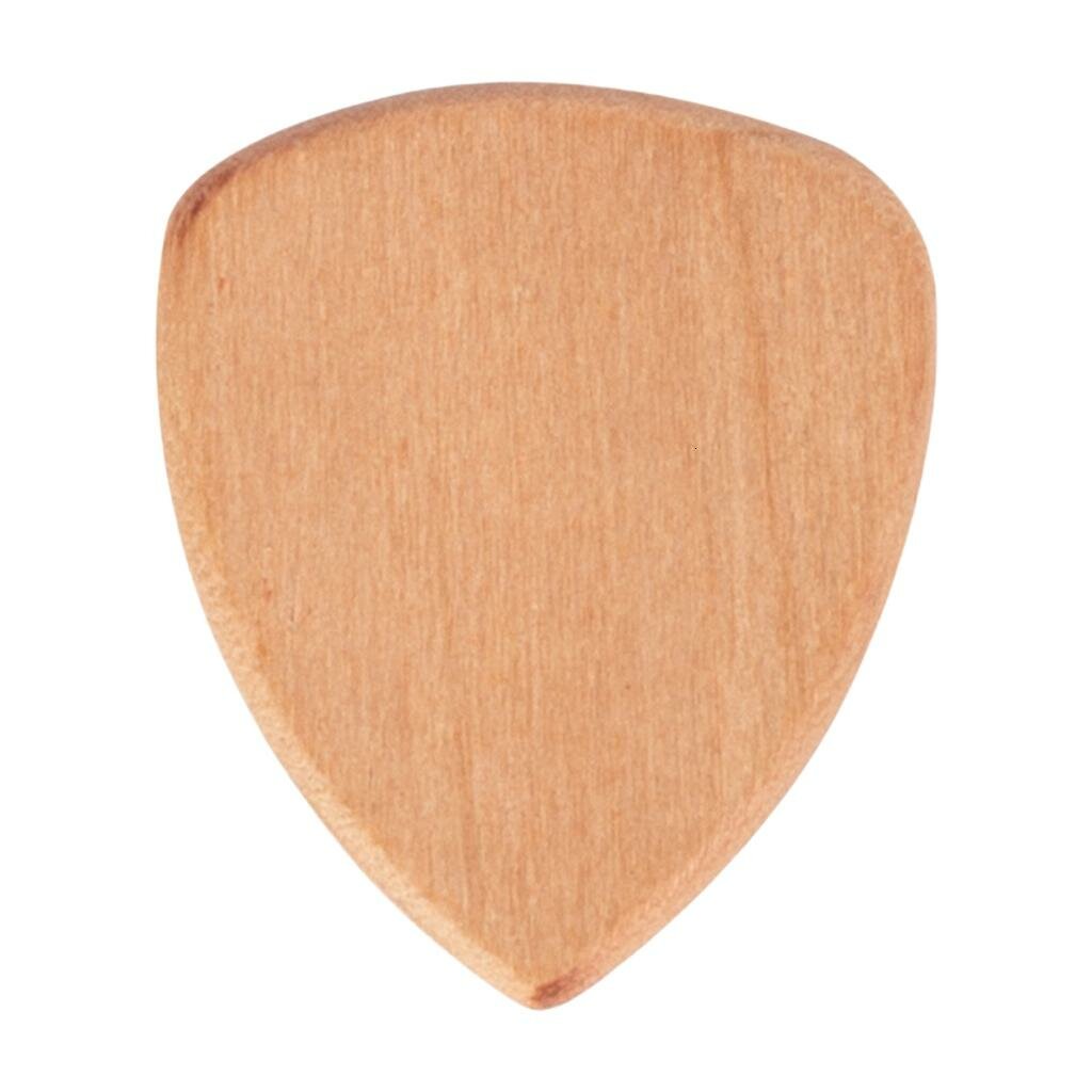 Деревянные медиаторы для бас-гитары, укулеле и гитары, стиль1