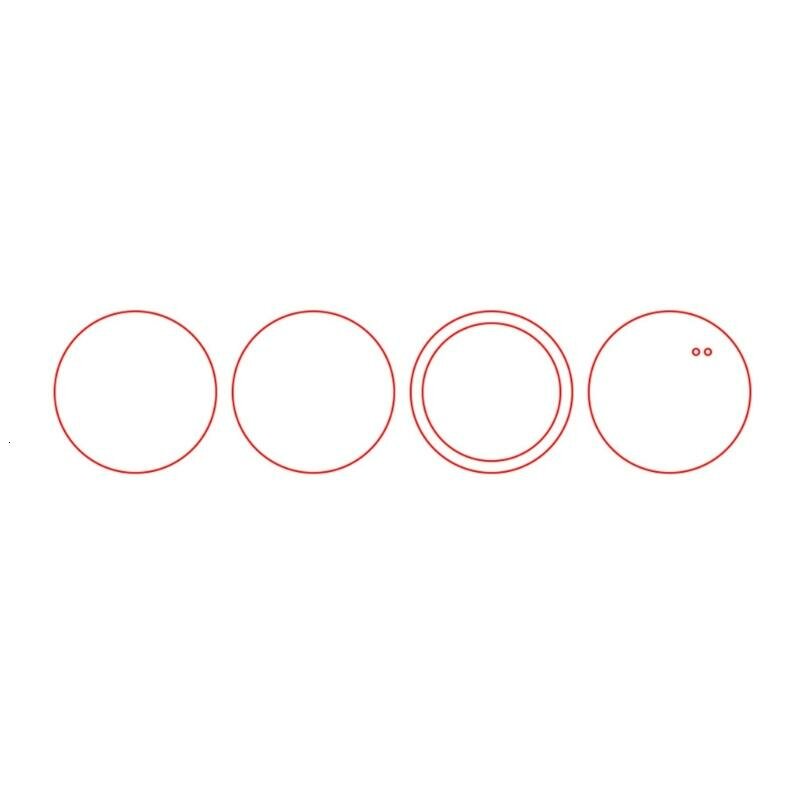 Акриловые пластины для песка 4 шт, размер 2