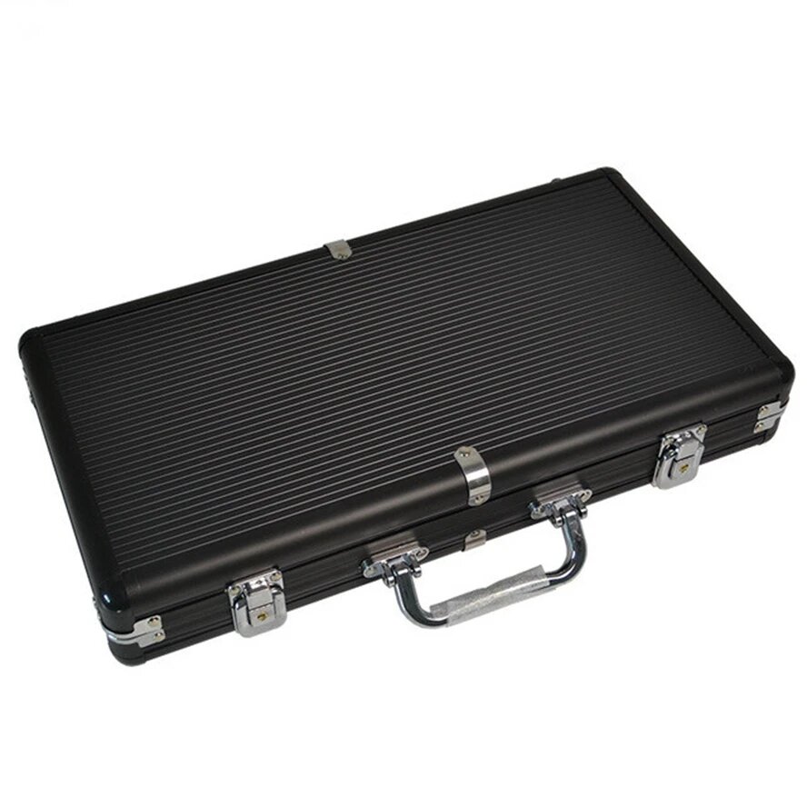 Чемодан для покерных фишек Черный, 300pcs black box