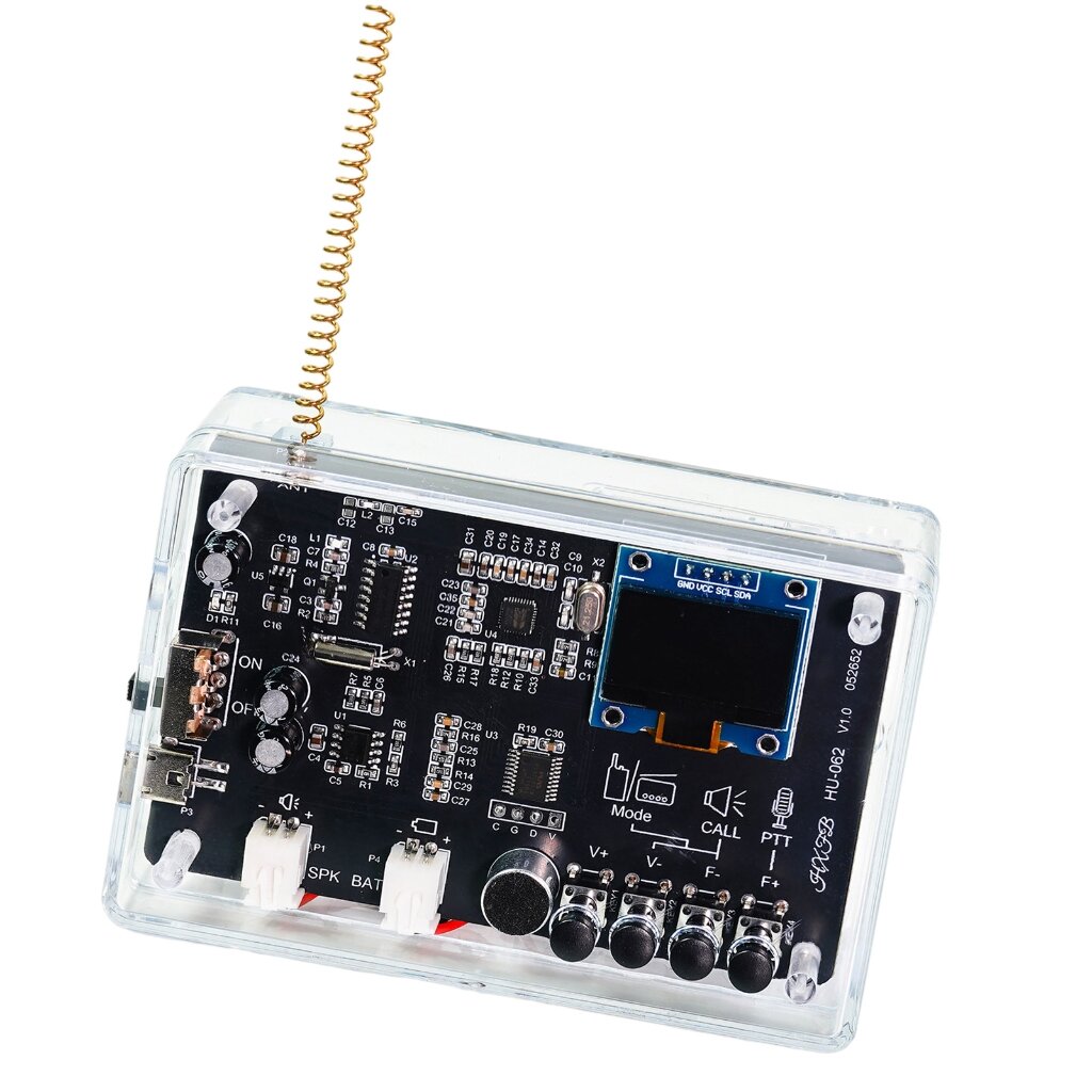 Радиостанция беспроводная двухсторонняя с радио, 200 м, для улицы