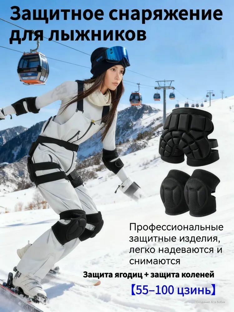Защитные шорты для горных лыж и сноубордаЗащитное снаряжение для катания на лыжах