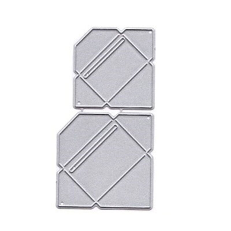 Envelope Metal Cutting Dies DIY Stamps Crafts Template Mold Stencils for Embossing Scrapbooking Decoration