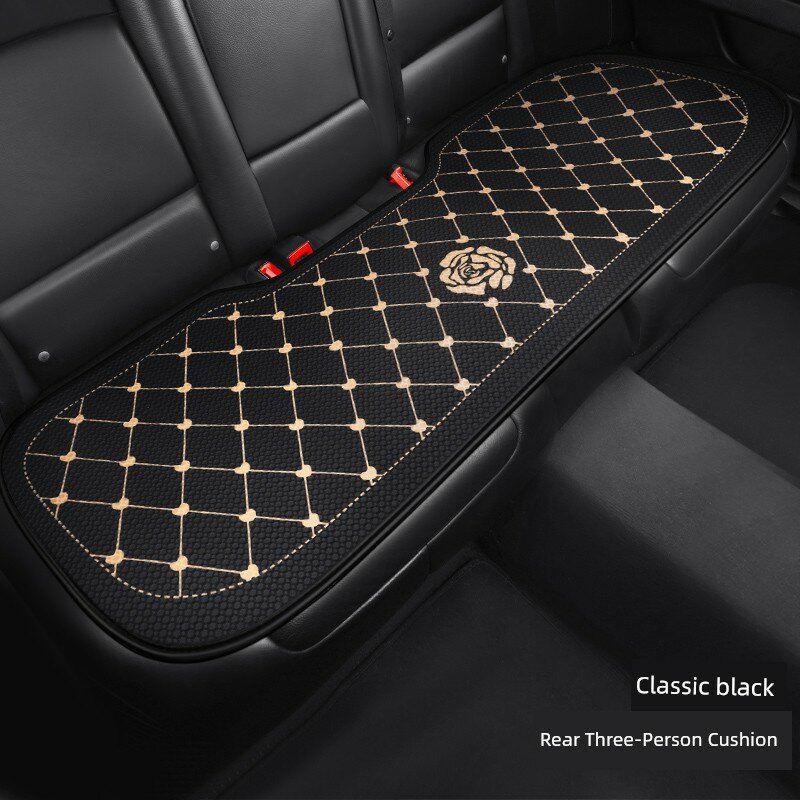 Универсальный всесезонный чехол для автомобильного сиденья, популярный в интернете, для женщин, подходит для седанов и