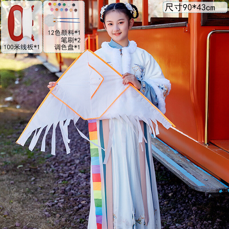 Сверхбольшие детские материалы для творчества, рисования, раскрашивания, обучающие мероприятия для родителей и детей, легкие в запуске воздушные змеи