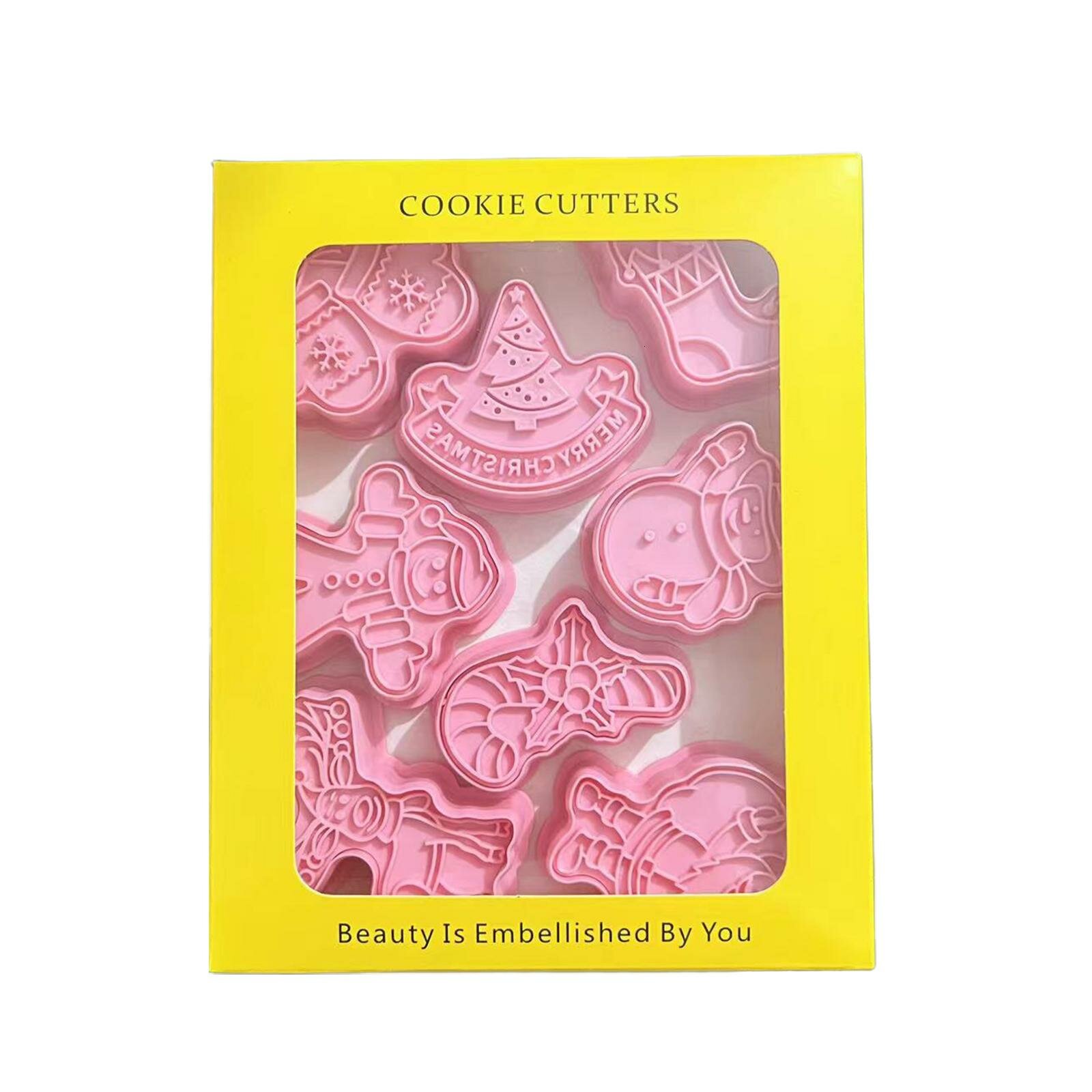 Форма для печенья 3D пластиковая