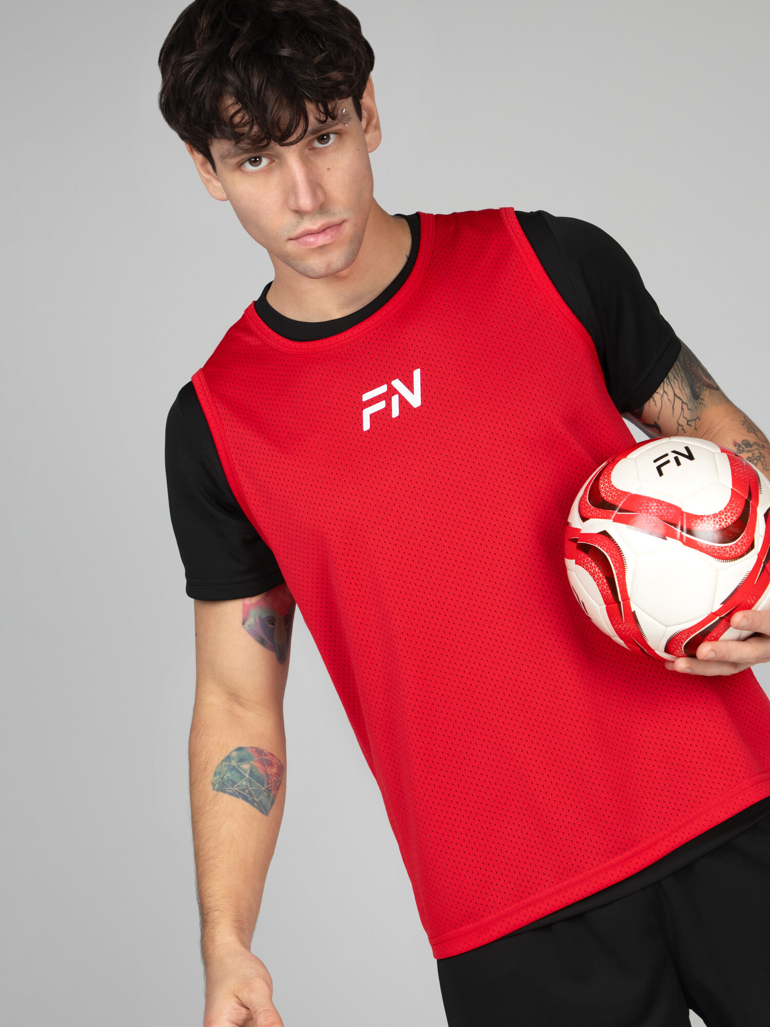 Манишка футбольная FN Shirt For Football манишка футбольная взрослая, майка спортивная мужская