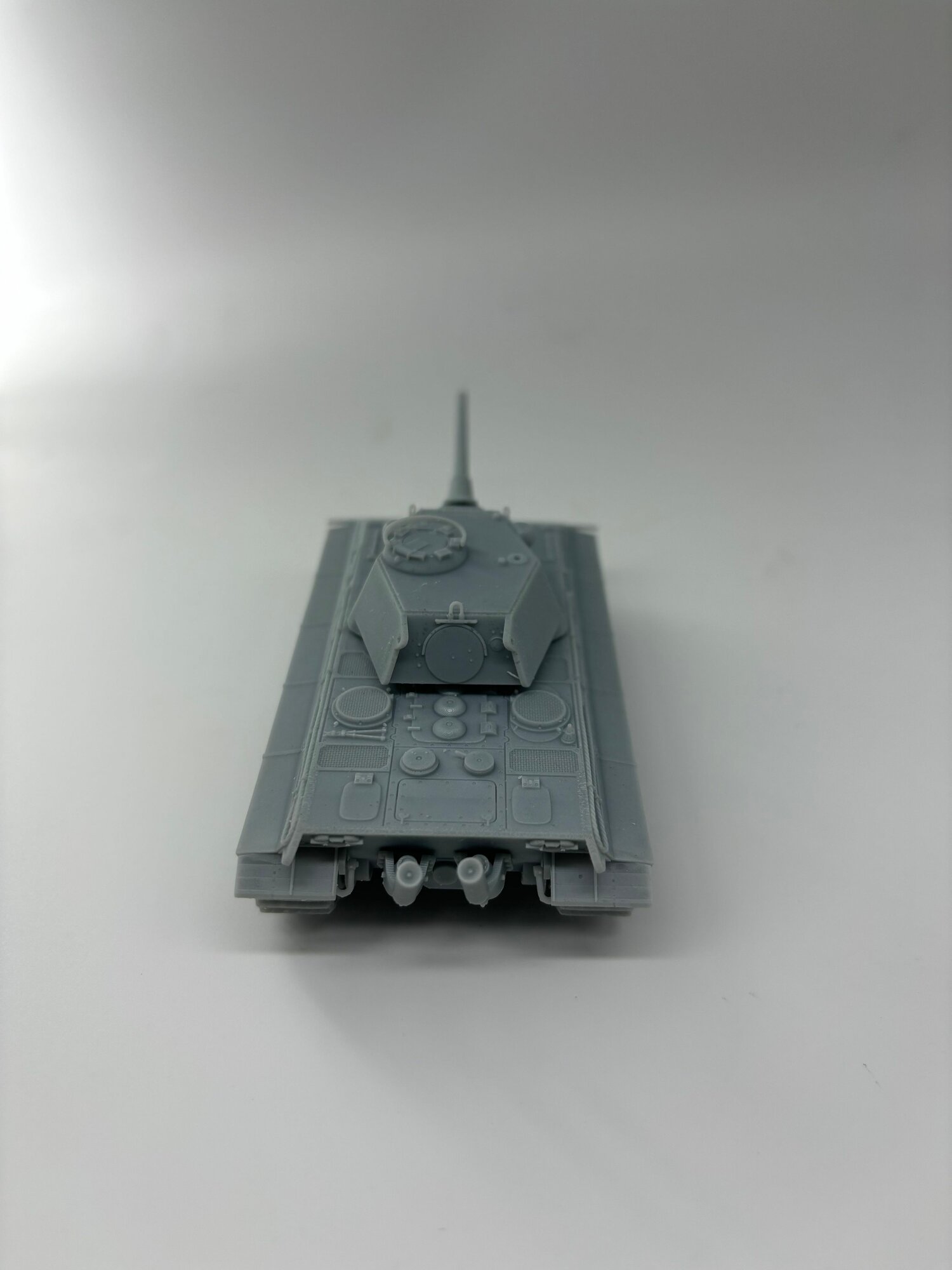 Средний танк E50M, соотношение 1 к 100, 3d модель танка