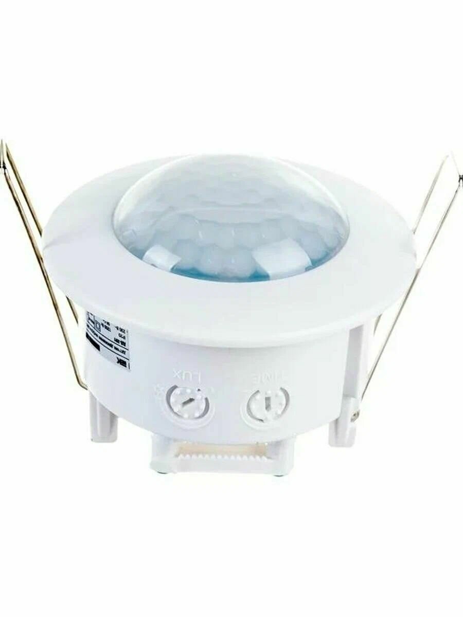 Датчик движения инфракрасный, ДД-201 IEK,1200Вт, 360град. 6М, IP20, бел. Артикул: LDD11-201-1200-001.