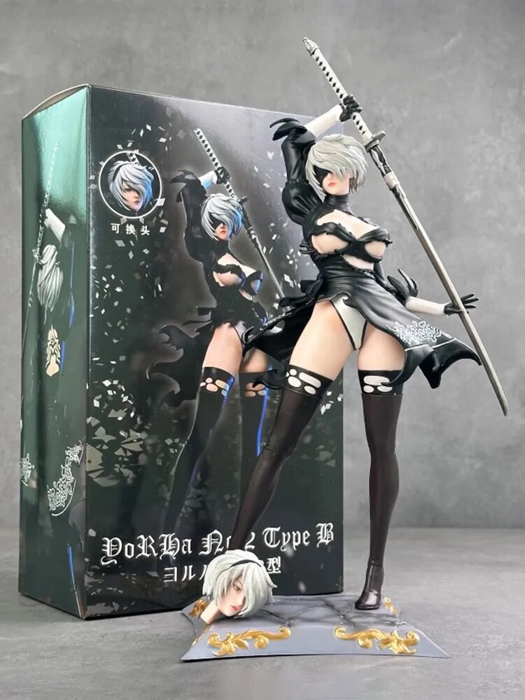 Фигурка Ниер: Автомата No. 2 Type B NieR: Automata 2B 33cm, коробка