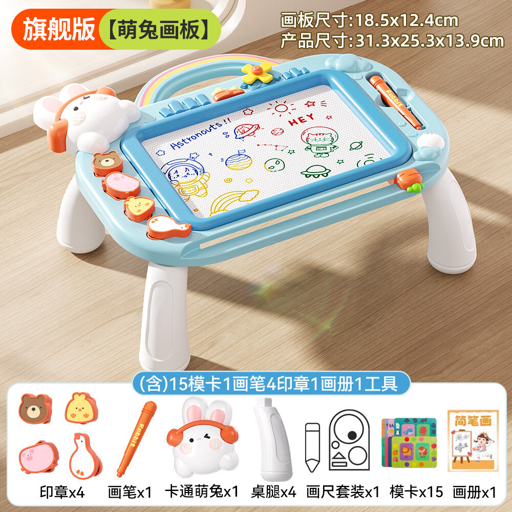 Детская магнитная доска для рисования, красочная магнитная доска для рисования, доска для рисования и письма для малышей, игрушка для детского сада