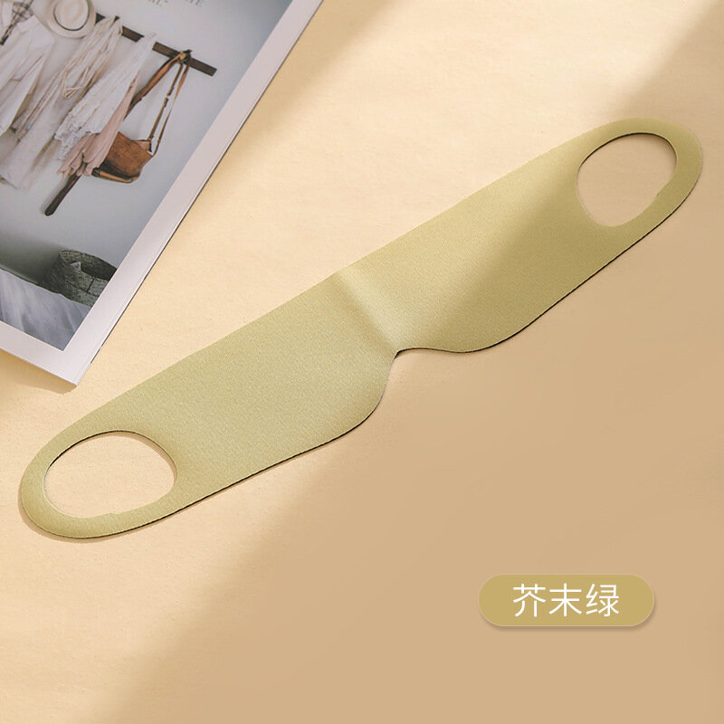 Популярная на TikTok легкая бесшовная маска для сна, светозащитная, цельная, с ушными петлями, оптовая продажа