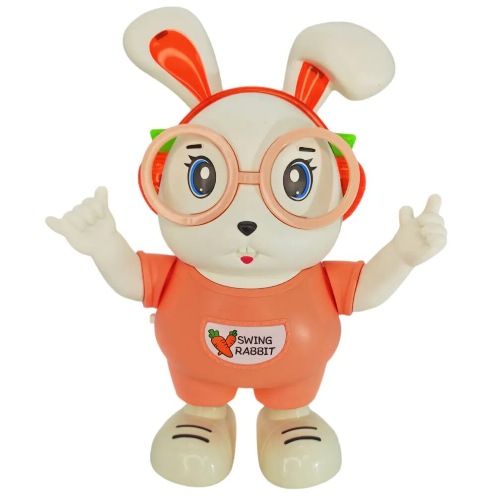 Музыкальная игрушка Танцующий поющий заяц