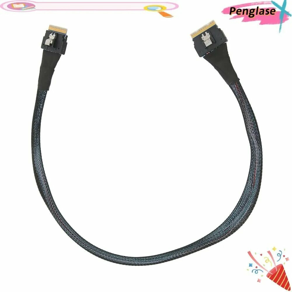 Сетевой кабель питания, 0.5 м, черно-серый