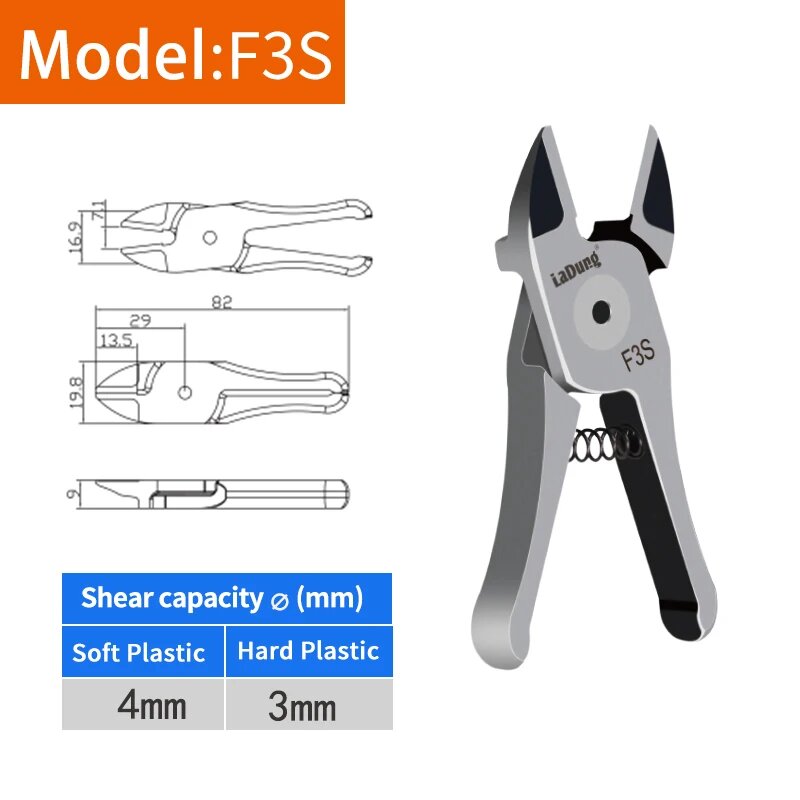 Пневматические ножницы LADUNG GT-NY05 F3S blade