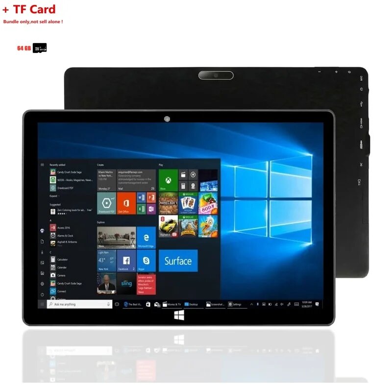 Планшет Glavey, 10.1", 4/64ГБ, Wi-Fi, Windows