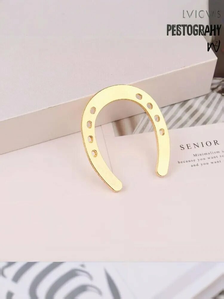 Подкова медная на дверь на счастье, 7 см Талисман удачи и благополучия Русский традиционный оберег для дома Подарок на новоселье