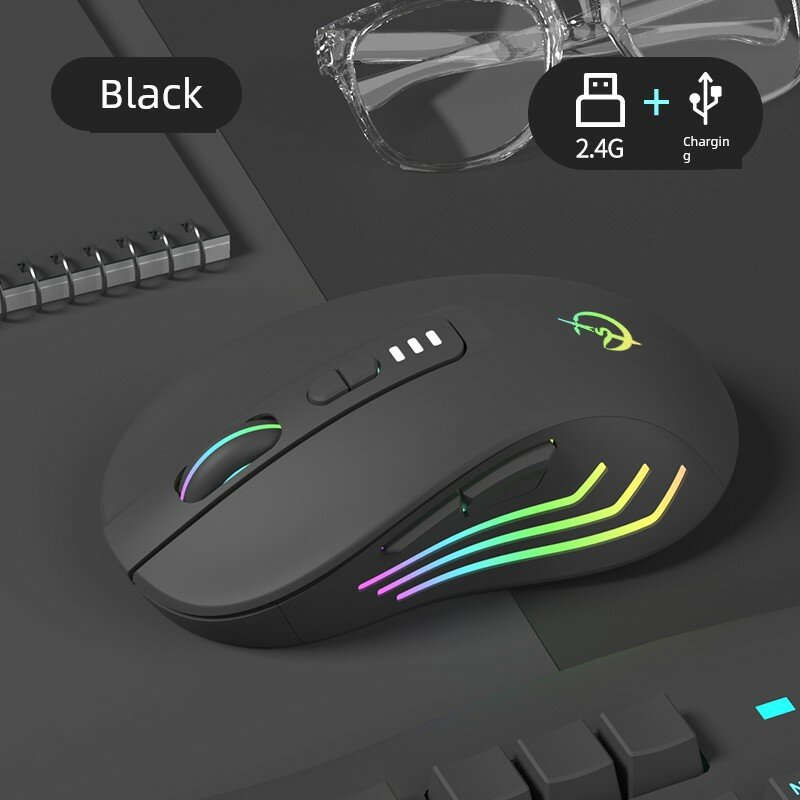 Беспроводная Bluetooth-мышь для ноутбуков Dell: G15, Inspiron 5000, G3, G5, G7 (для геймеров и девушек) Официальная