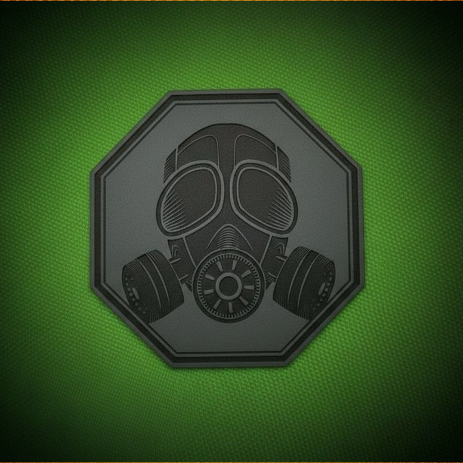 Титановый Патч Шеврон на липучке - STALKER - Сталкер - Солдат - Противогаз - Ликвидатор - Чернобыльская АЭС - Братья Стругацкие