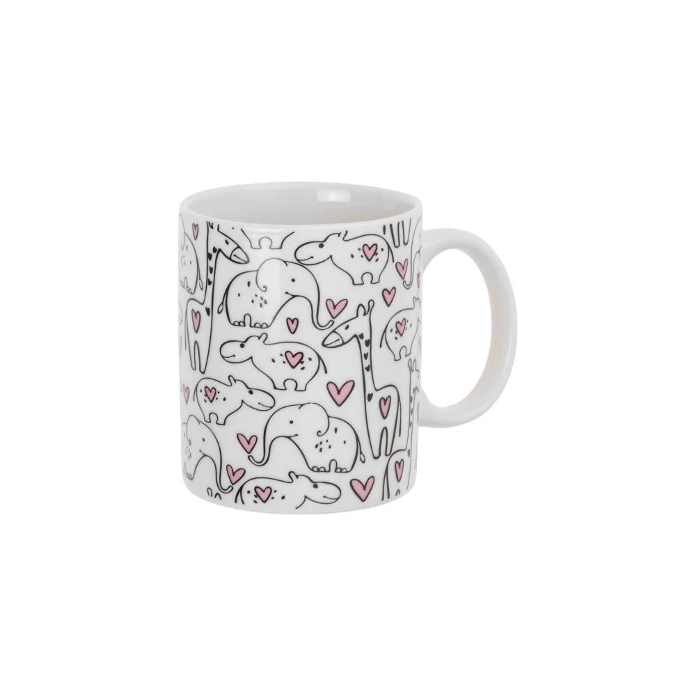 Кружка керамическая PERFECTO LINEA 350 мл, LOVELY ANIMALS-1, 30-063611