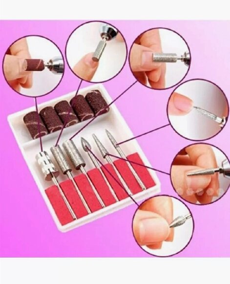 Набор фрез для маникюра и педикюра, полировщик для маникюра и педикюра