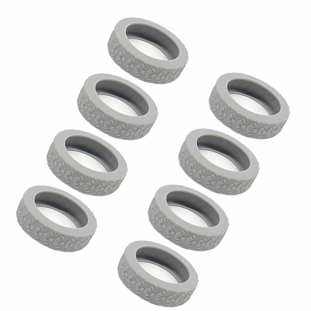 Колеса для чемоданов резиновые с защитой, Серый