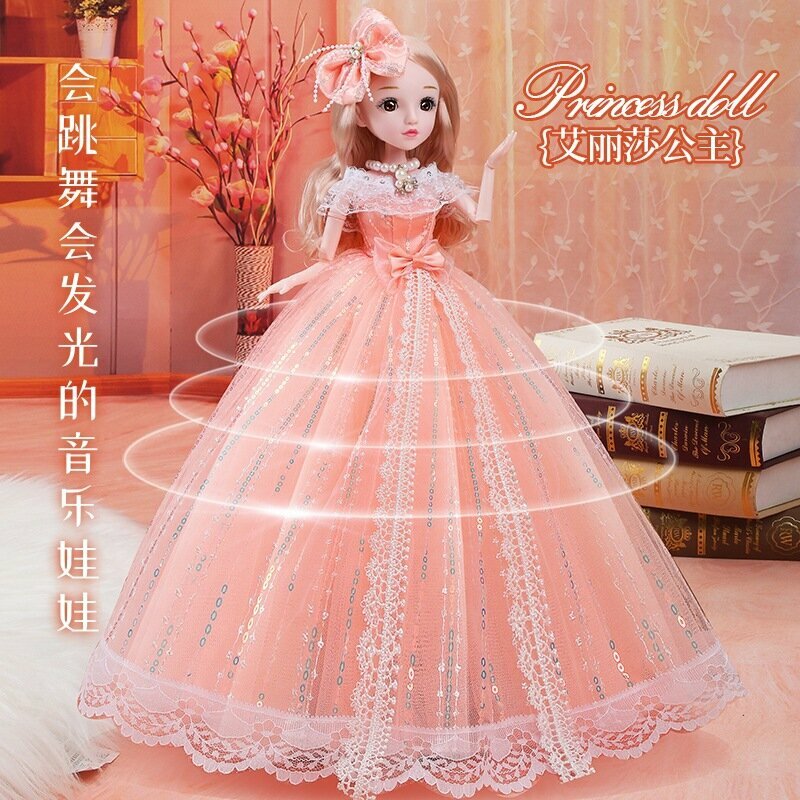 2024 Новый набор кукол Барби, поющих и танцующих, подарочная коробка, принцесса, игрушка для девочек