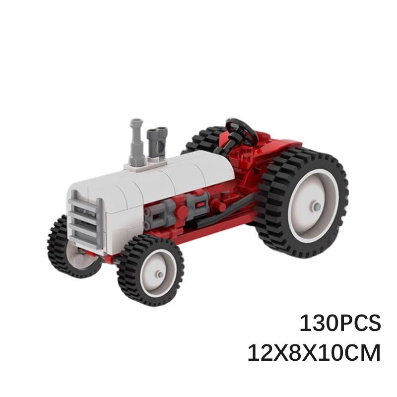 Строительный блок MOC, набор мелких частиц, плагин Ford 8N для трактора 63433, серия спортивных автомобилей
