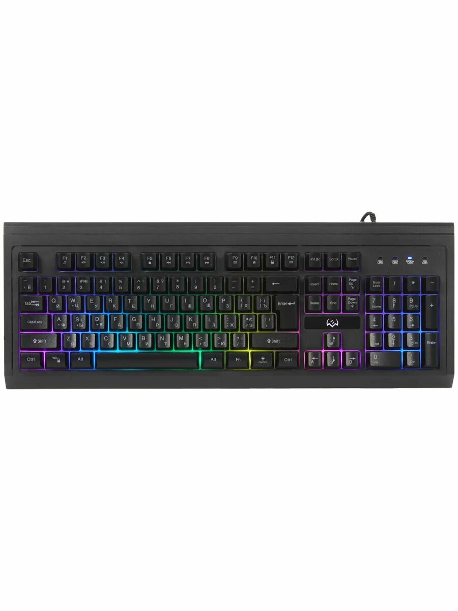 Клавиатура KB-G8400 игровая (104кл, ПО, RGB-подсветка)