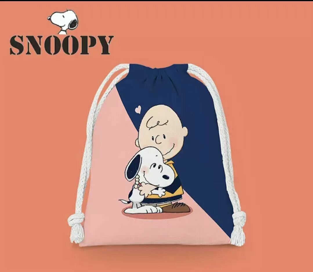 Сумка Miniso Snoopy, портативная и удобная, Разные стили，размер:19*24cm